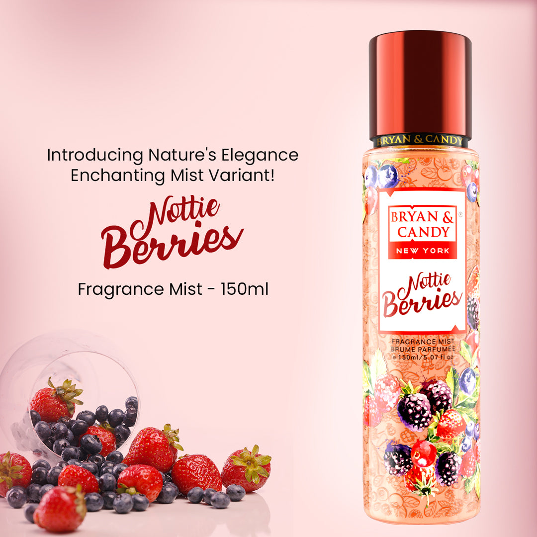 Nottie Berries body Mist 150ml – BRYAN & CANDY