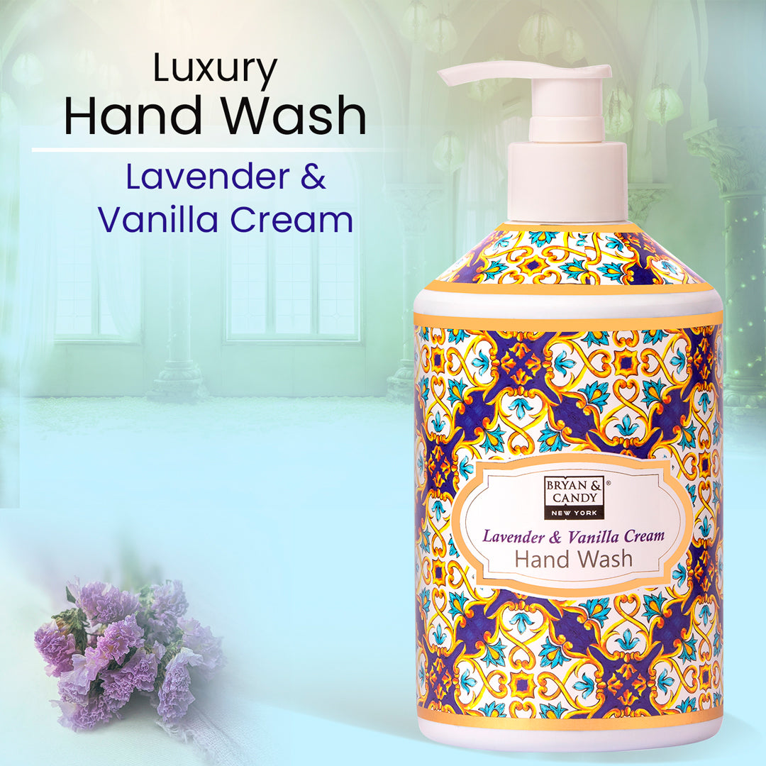 Lavender & Vanilla Cream Hand Wash 400 ML – BRYAN & CANDY