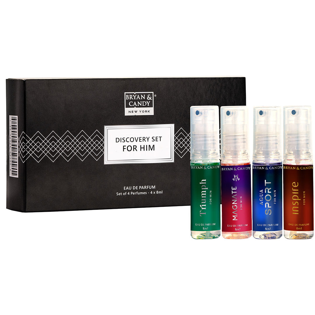 Buy Perfume (EDP) Discovery Set For Men Online – BRYAN & CANDY