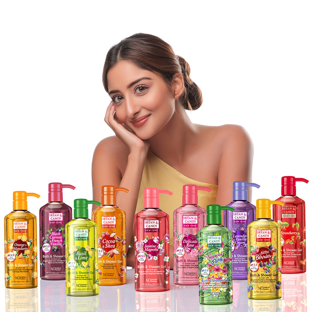 Buy Strawberry Shower Gel for women in India Bryan Candy BRYAN CANDY